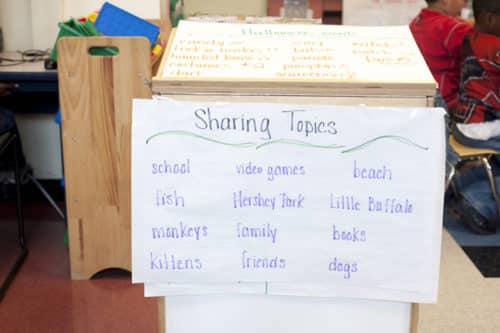 Themed Sharing during Morning Meeting | Responsive Classroom