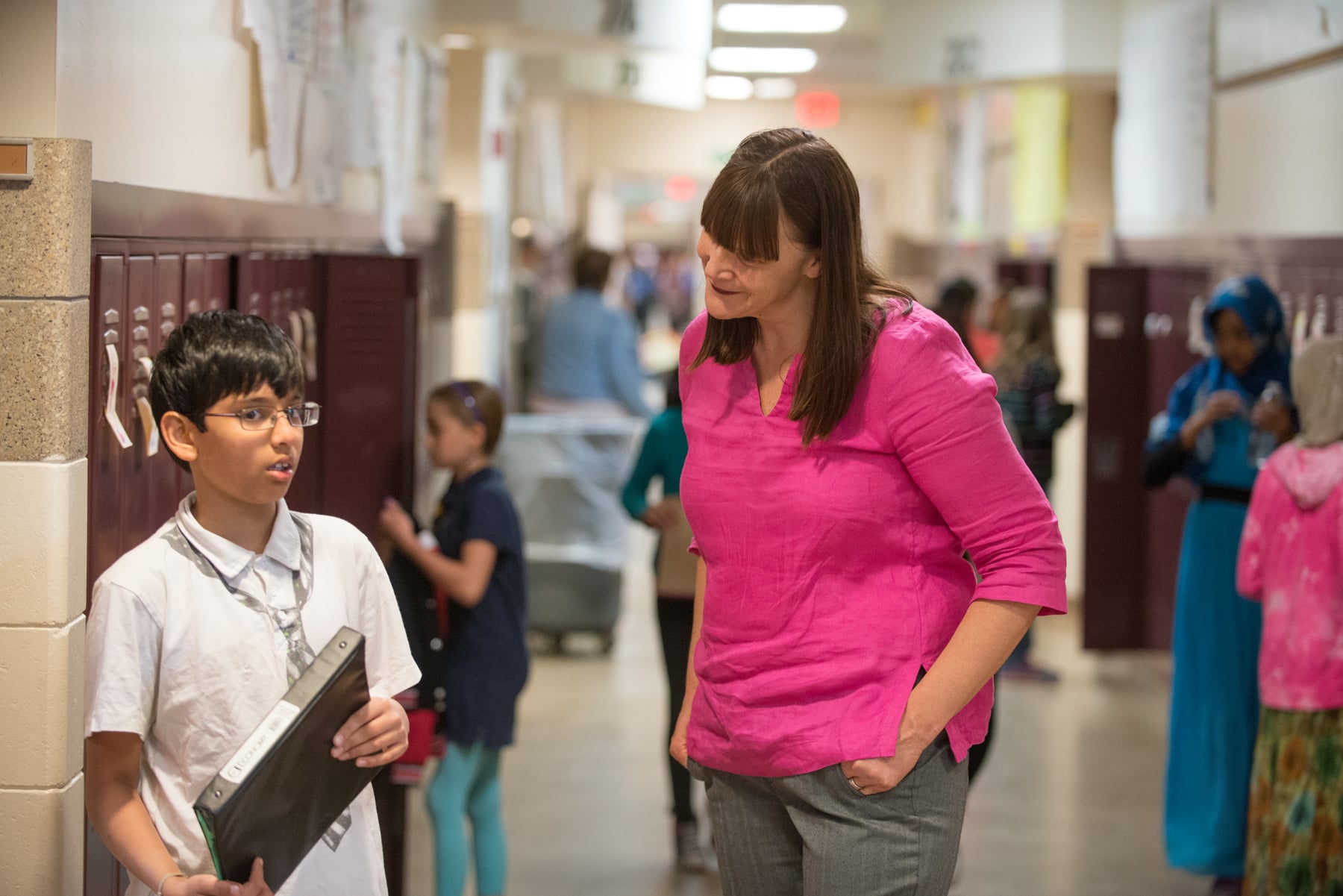 Hallway Greeters Make the Morning Transition Safe and Pleasant ...