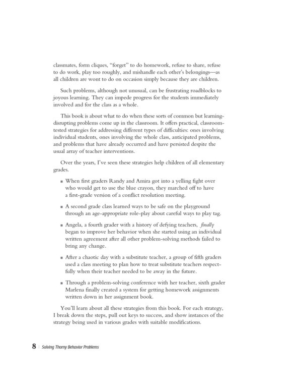 Solving Thorny Behavior Problems | Responsive Classroom