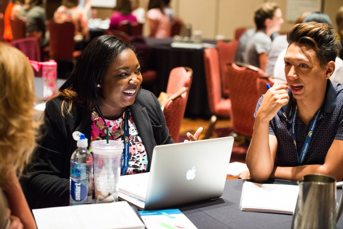 Teacher Conference Picture | Responsive Classroom