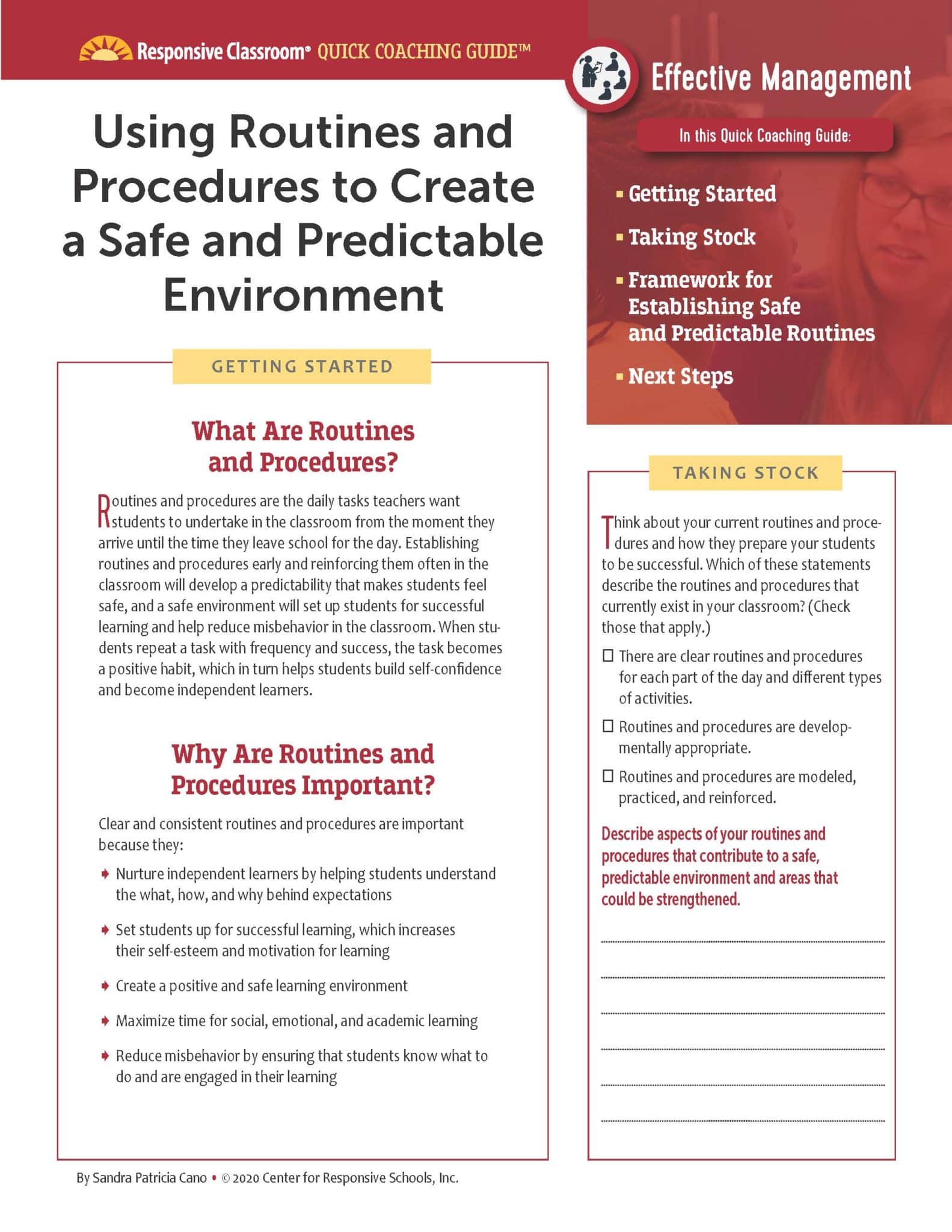 Quick Coaching Guide: Dealing with Defiant Behavior | Responsive Classroom