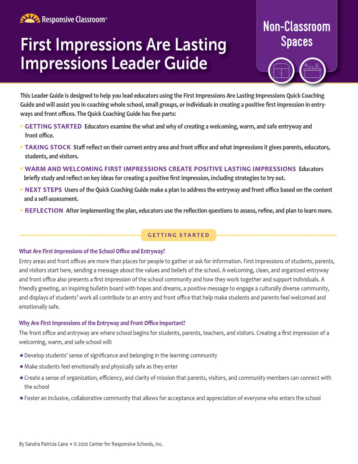Quick Coaching Guide: First Impressions are Lasting Impressions ...