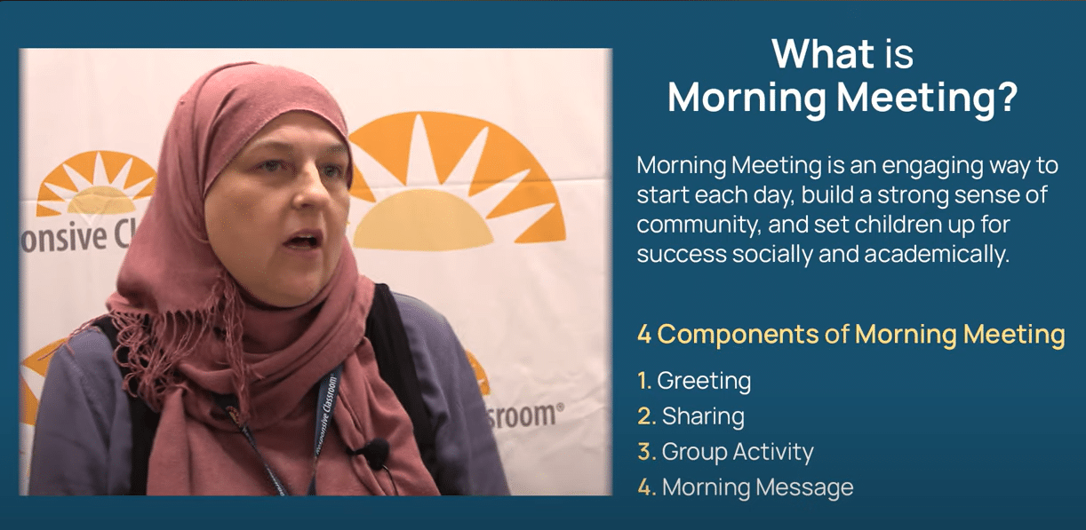 Yorsa Testimonial Morning Meeting | Responsive Classroom